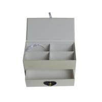 China factory custom unique cardboard with white paper drawer packaging box for jewelry gift for sale