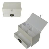 China factory custom unique cardboard with white paper drawer packaging box for jewelry gift for sale