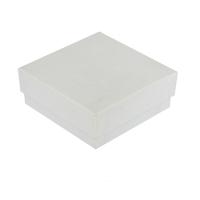 China Pretty unique Cardboard White special Paper Gift Box Ring Earring Pendant Jewel Insert for sale