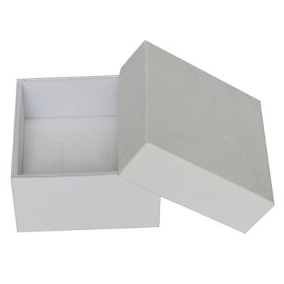 China Pretty unique Cardboard White special Paper Gift Box Ring Earring Pendant Jewel Insert for sale