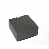 China Black Drawer Recycled Paper Gift Box Handmade Customized With Sleeve for sale