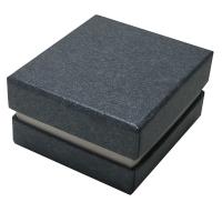China Cardboard Grey Jewelry Box Large Pendant PMS Printing 2 Piece Gift Boxes With Lids for sale