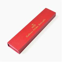 China Magnetic Paper Coin Collection Storage Box Bright Red Print EVA Insert for sale