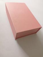 China Magnetic Cardboard Watch Boxes Pink Womens Watch Case With Soap Flower for sale