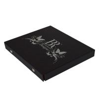 China Rectangle Magnetic Cardboard Paper Gift Boxes Open Flap Printing Velvet Insert for sale