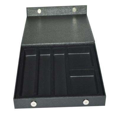 China Rectangle Magnetic Cardboard Paper Gift Boxes Open Flap Printing Velvet Insert for sale