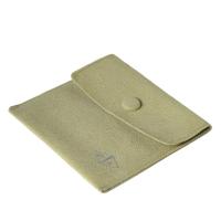 China Microfiber Custom Velvet Jewelry Bags Morandi Green For Pendant Necklace for sale