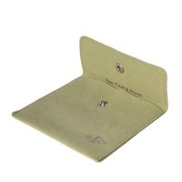 China Microfiber Custom Velvet Jewelry Bags Morandi Green For Pendant Necklace for sale