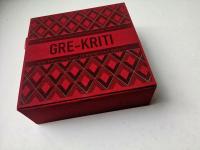 China High-end custom Magnetic Velvet Cardboard Paper Gift Boxes With Ribbon Closure for sale