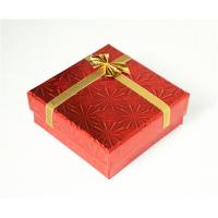China Cardboard Foam Paper Gift Packaging Box Ribbons Square Decorative Jewelry Gift Boxes for sale