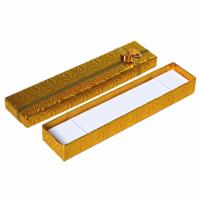 China Personalized Bow Paper Gift Packaging Box Customized Gold Bracelet Packaging Box for sale