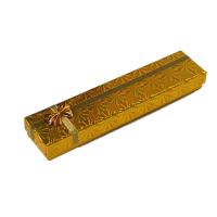China Personalized Bow Paper Gift Packaging Box Customized Gold Bracelet Packaging Box for sale