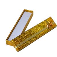 China Personalized Bow Paper Gift Packaging Box Customized Gold Bracelet Packaging Box for sale