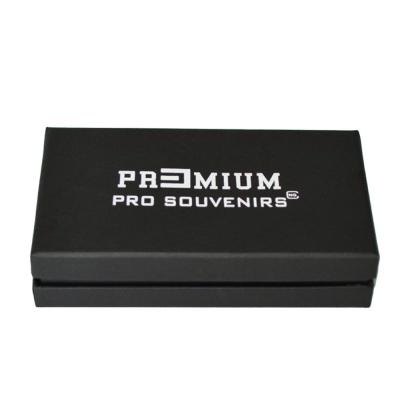 China USB Paper Gift Packaging Box EVA Insert Cardboard Black Rectangle Gift Box for sale
