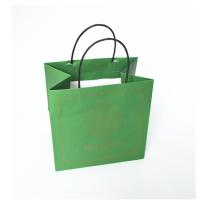 China Hot Stamping Logo Recycled Paper Gift Bags 210mm Jewelry Packaging Paper Bag+ for sale