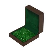 China Plastic Wood Paper Jewelry Gift Box Ring Earring Pendant Grass Insert for sale