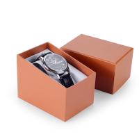 China Leatherette Paper Cardboard Watch Boxes Bevel For Single Women for sale