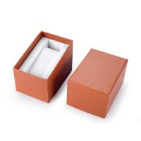 China Leatherette Paper Cardboard Watch Boxes Bevel For Single Women for sale