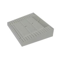 China Bracelet Pendant Custom Jewelry Tray Trapezoid PVC MDF Leather Jewellery Organiser for sale
