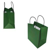 China Twisted Handle Kraft Recycled Paper Gift Bags PMS CMYK Printing for sale