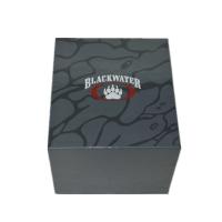 China MDF Coated Personalized Watch Display Case Handmade Box With Velvet Pillow for sale