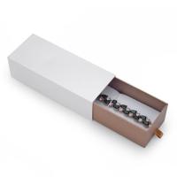 China Recycled Paper Gift Packaging Box Drawer Sliding For Ring Necklace for sale