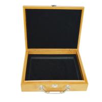 China open flap Travel Jewelry Organizer Case EVA Insert Large Jewelry Box With Lock for sale