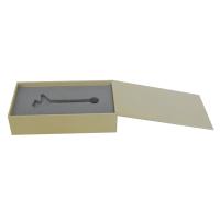 China EVA Insert Cardboard Paper Gift Boxes Velvet Sliding Drawer Gift Boxes For USB for sale