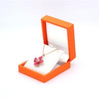 China High-End Custom Leather Jewelry Box Plastic With Hinge Gift Box private Logo A Series Of Jewelry Set Box Ring Bracelet for sale