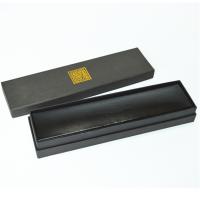 China Embossed Logo PU Jewelry Box Velvet Lining Outer Bracelet Jewelry Gift Box for sale