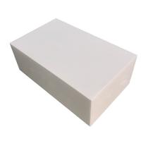 China Glossy White Paper Gift Packaging Box EVA Velvet Lining Perfume Packaging Boxes for sale