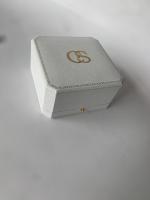 China OBM Velvet Jewelry Gift Boxes Plastic Octagonal Necklace Bangle Case With Gold Lock for sale