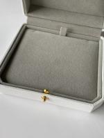 China OBM Velvet Jewelry Gift Boxes Plastic Octagonal Necklace Bangle Case With Gold Lock for sale