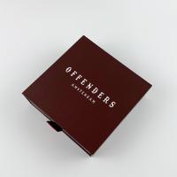 China ODM Recycled Paper Gift Box Drawer Type For Jewelry Inside White Velvet Rigid Custom Logo for sale