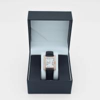 China Pu Leather Watch Box Single Square Shape Plastic Paper Double Watches Case for sale
