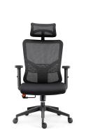 China Pneumatic Swivel Tilting Mesh Seat Office Chair Aluminum Metal for sale