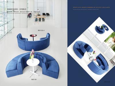 China Collaborative Shared Workspace Furniture Pneumatic Height Adjustment 0.15CBM for sale