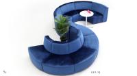 China Collaborative Shared Workspace Furniture Pneumatic Height Adjustment 0.15CBM for sale