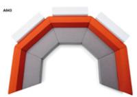 China customedShared Workspace Furniture For Office and public area. for sale