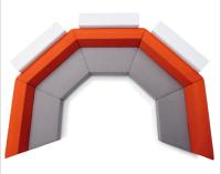 China customedShared Workspace Furniture For Office and public area. for sale