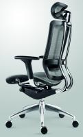 China Reclining Ergonomic Home Office Chairs Mesh Bottom for sale