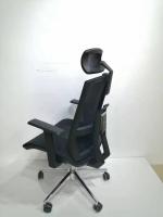 China OEM Ergonomic Home Office Chairs With High Density Black Mesh for sale