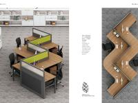 China Customized Office Workstations Cubicles Furniture 5x5 ISO Certificated for sale