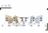 China Adjustable Conference Table Chairs With Wheels ISO Certificated for sale