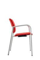 China Upholstered Stackable Conference Chairs For Meeting Hall for sale