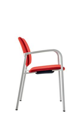 China Upholstered Stackable Conference Chairs For Meeting Hall for sale