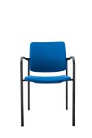 China Upholstered Stackable Conference Chairs For Meeting Hall for sale