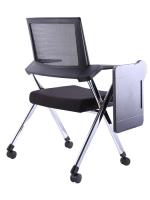 China ODM Contemporary Conference Chairs Training Chair With Writing Pad for sale