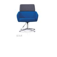 China Tufted Swivel Shared Workspace Furniture Upholstered Office Chair for sale