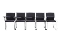 China Ergonomic Leather Boardroom Chairs Stacking Conference Room Chairs for sale